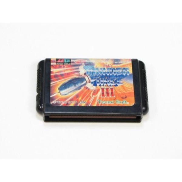 サンダーフォース3 MD メガドライブ: 商品のタイトル【中古品】(中古品)＝使用済み中古品です。画像の商品はサンプル画像です。実際に届く商品と異なりますのでご了承下さいませ。※中古品のため、商品のコンディション、ケース、説明書等の付属品の...