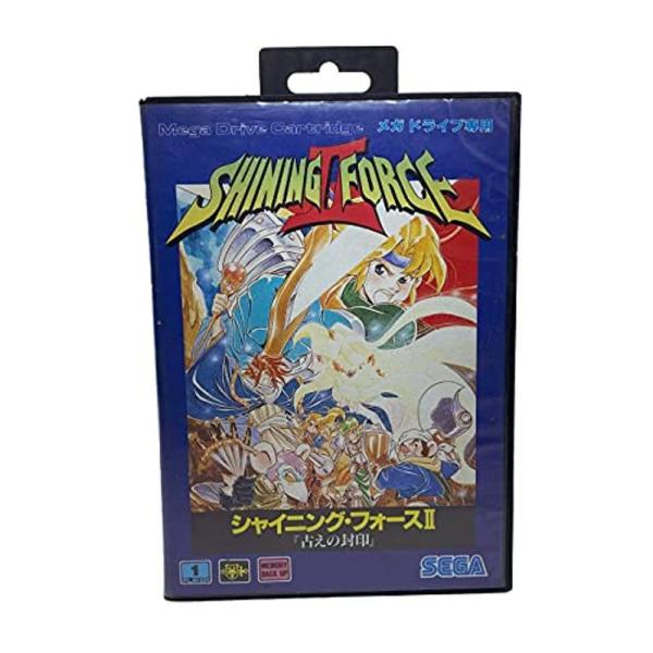 シャイニングフォース2 MD メガドライブ: 商品のタイトル【中古品】(中古品)＝使用済み中古品です。画像の商品はサンプル画像です。実際に届く商品と異なりますのでご了承下さいませ。※中古品のため、商品のコンディション、ケース、説明書等の付属...