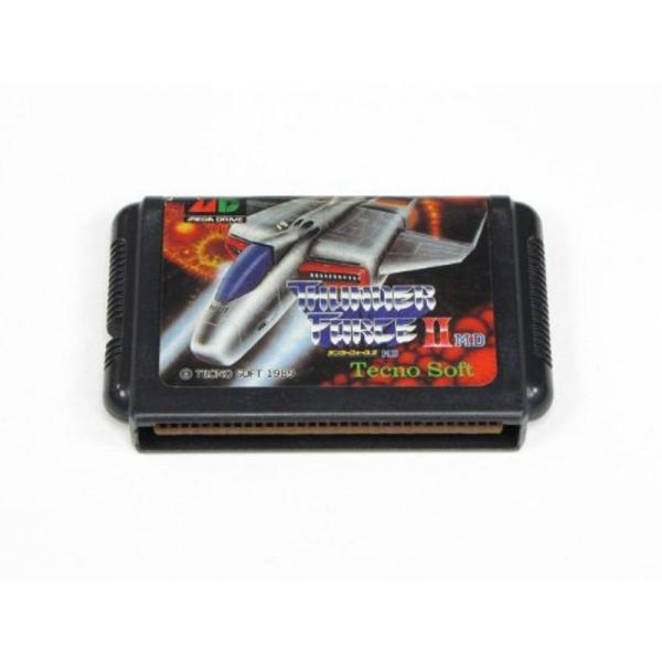 サンダーフォース2 MD メガドライブ: 商品のタイトル【中古品】(中古品)＝使用済み中古品です。画像の商品はサンプル画像です。実際に届く商品と異なりますのでご了承下さいませ。※中古品のため、商品のコンディション、ケース、説明書等の付属品の...