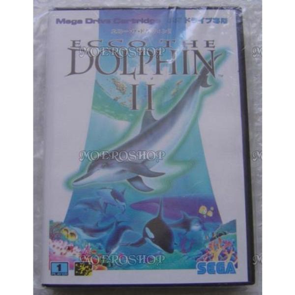 エコーザドルフィン2 MD メガドライブ: 商品のタイトル【中古品】(中古品)＝使用済み中古品です。画像の商品はサンプル画像です。実際に届く商品と異なりますのでご了承下さいませ。※中古品のため、商品のコンディション、ケース、説明書等の付属品...