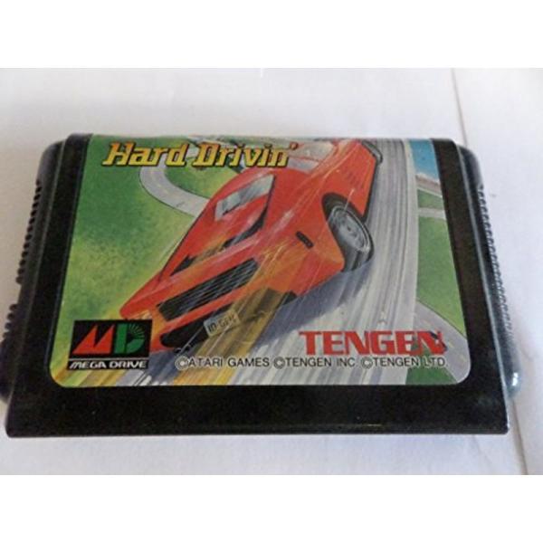 ハードドライビン MD メガドライブ: 商品のタイトル【中古品】(中古品)＝使用済み中古品です。画像の商品はサンプル画像です。実際に届く商品と異なりますのでご了承下さいませ。※中古品のため、商品のコンディション、ケース、説明書等の付属品の有...