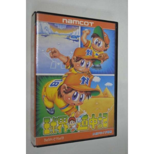 球界道中記 MD メガドライブ: 商品のタイトル【中古品】(中古品)＝使用済み中古品です。画像の商品はサンプル画像です。実際に届く商品と異なりますのでご了承下さいませ。※中古品のため、商品のコンディション、ケース、説明書等の付属品の有無につ...