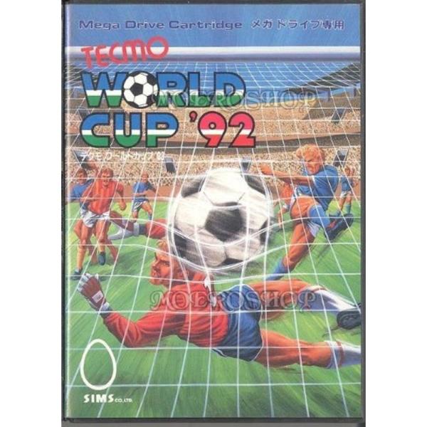テクモワールドカップ 92 MD メガドライブ: 商品のタイトル【中古品】(中古品)＝使用済み中古品です。画像の商品はサンプル画像です。実際に届く商品と異なりますのでご了承下さいませ。※中古品のため、商品のコンディション、ケース、説明書等の...