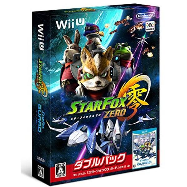 『スターフォックス ゼロ・スターフォックス ガード』ダブルパック - Wii U: 商品のタイトル【中古品】(中古品)＝使用済み中古品です。画像の商品はサンプル画像です。実際に届く商品と異なりますのでご了承下さいませ。※中古品のため、商品の...