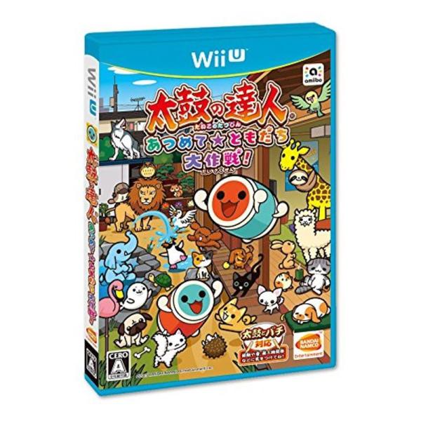 太鼓の達人 あつめてともだち大作戦 - Wii U: 商品のタイトル【中古品】(中古品)＝使用済み中古品です。画像の商品はサンプル画像です。実際に届く商品と異なりますのでご了承下さいませ。※中古品のため、商品のコンディション、ケース、説明書...