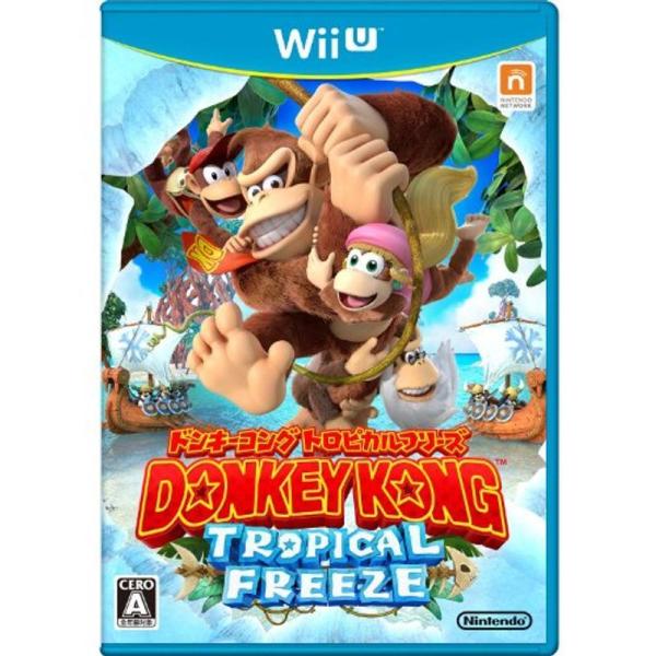 ドンキーコング トロピカルフリーズ - Wii U: 商品のタイトル【中古品】(中古品)＝使用済み中古品です。画像の商品はサンプル画像です。実際に届く商品と異なりますのでご了承下さいませ。※中古品のため、商品のコンディション、ケース、説明書...