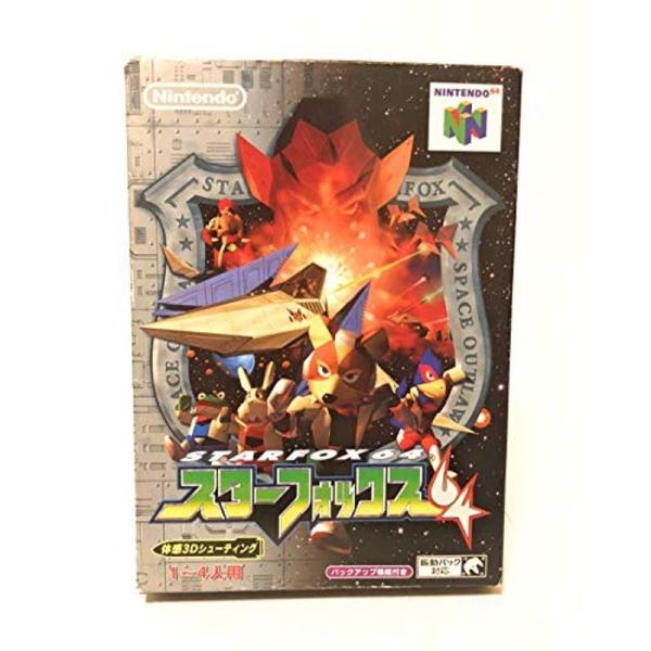 スターフォックス64 (単品版): 商品のタイトル【中古品】(中古品)＝使用済み中古品です。画像の商品はサンプル画像です。実際に届く商品と異なりますのでご了承下さいませ。※中古品のため、商品のコンディション、ケース、説明書等の付属品の有無に...