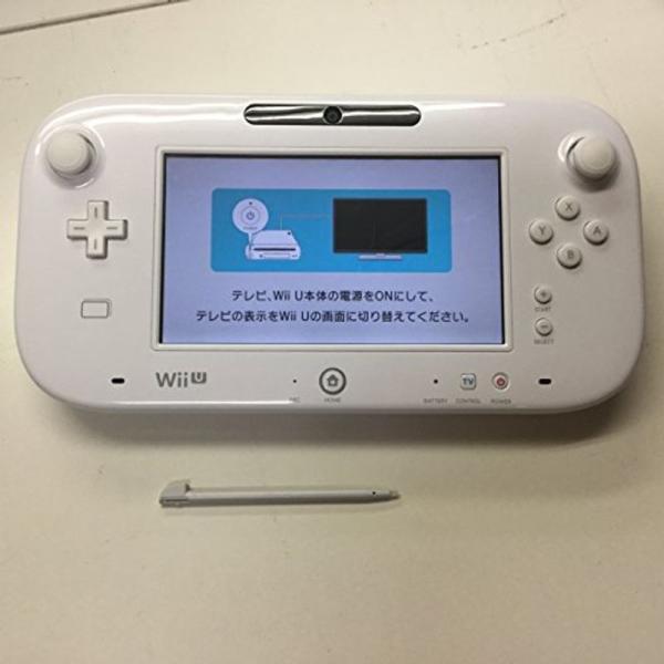Wii U Game Pad Shiro: 商品のタイトル【中古品】(中古品)＝使用済み中古品です。画像の商品はサンプル画像です。実際に届く商品と異なりますのでご了承下さいませ。※中古品のため、商品のコンディション、ケース、説明書等の付属品...