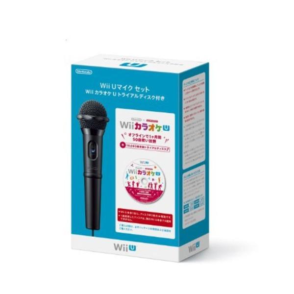 Wii U マイクセット カラオケ U トライアルディスク付き: 商品のタイトル【中古品】(中古品)＝使用済み中古品です。画像の商品はサンプル画像です。実際に届く商品と異なりますのでご了承下さいませ。※中古品のため、商品のコンディション、ケ...