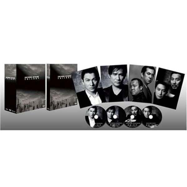 インファナル・アフェア トリロジーBOX DVD: 商品のタイトル【中古品】(中古品)＝使用済み中古品です。画像の商品はサンプル画像です。実際に届く商品と異なりますのでご了承下さいませ。※中古品のため、商品のコンディション、ケース、説明書等...