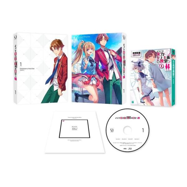 ようこそ実力至上主義の教室へ 2nd Season 第1巻 Blu-ray: 商品のタイトル【中古品】(中古品)＝使用済み中古品です。画像の商品はサンプル画像です。実際に届く商品と異なりますのでご了承下さいませ。※中古品のため、商品のコンデ...