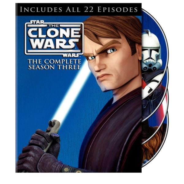 Star Wars: The Clone Wars: Complete Season Three DVD: 商品のタイトル【中古品】(中古品)＝使用済み中古品です。画像の商品はサンプル画像です。実際に届く商品と異なりますのでご了承下さいませ...