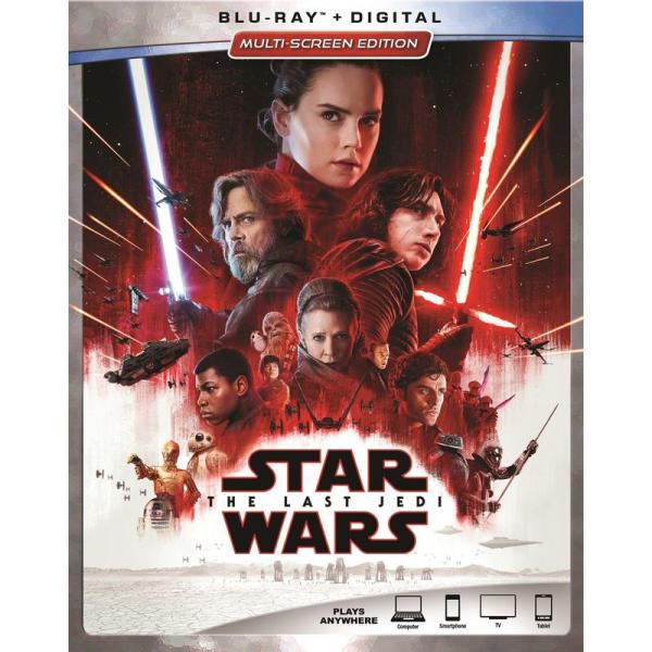 Star Wars: Episode VIII: The Last Jedi + Digital Copy Blu-ray: 商品のタイトル【中古品】(中古品)＝使用済み中古品です。画像の商品はサンプル画像です。実際に届く商品と異なりますの...