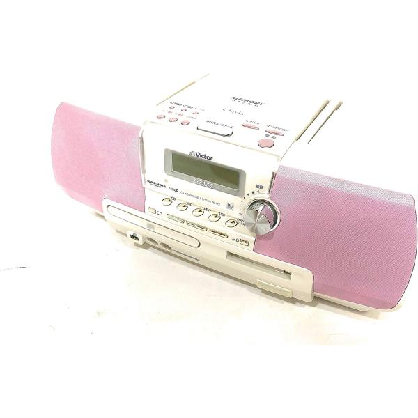 JVC RD-M2-P memory Clavia CD-MDメモリーポータブルシステム ピンク: 商品のタイトル【中古品】(中古品)＝使用済み中古品です。画像の商品はサンプル画像です。実際に届く商品と異なりますのでご了承下さいませ。※中古...