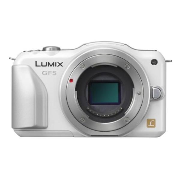 パナソニック ミラーレス一眼カメラ ルミックス GF5 ボディ 1210万画素 シェルホワイト DMC-GF5-W: 商品のタイトル【中古品】(中古品)＝使用済み中古品です。画像の商品はサンプル画像です。実際に届く商品と異なりますのでご了承...
