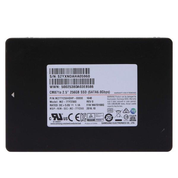 FidgetGear 256GB 2.5"SATAソリッドステートドライブSSD MZ7LN256HCHP - 00000用: 商品のタイトル【中古品】(中古品)＝使用済み中古品です。画像の商品はサンプル画像です。実際に届く商品と異なります...