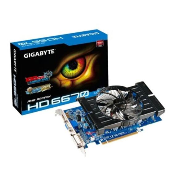 GIGABYTE グラフィックボード AMD Radeon HD6670 2GB PCI-E GV-R667D3-2GI: 商品のタイトル【中古品】(中古品)＝使用済み中古品です。画像の商品はサンプル画像です。実際に届く商品と異なりますので...