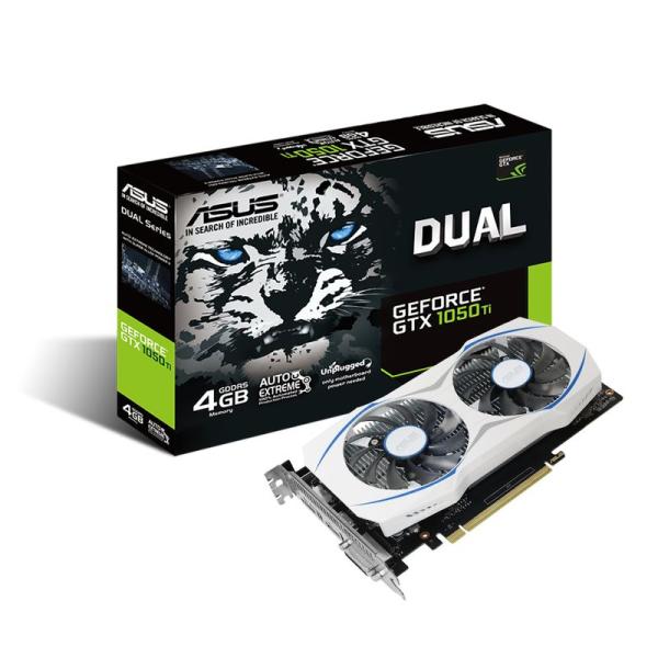ASUS NVIDIA GeForce GTX1050Ti搭載ビデオカード オーバークロック メモリ4GB DUAL-GTX1050TI-4: 商品のタイトル【中古品】(中古品)＝使用済み中古品です。画像の商品はサンプル画像です。実際に届く...