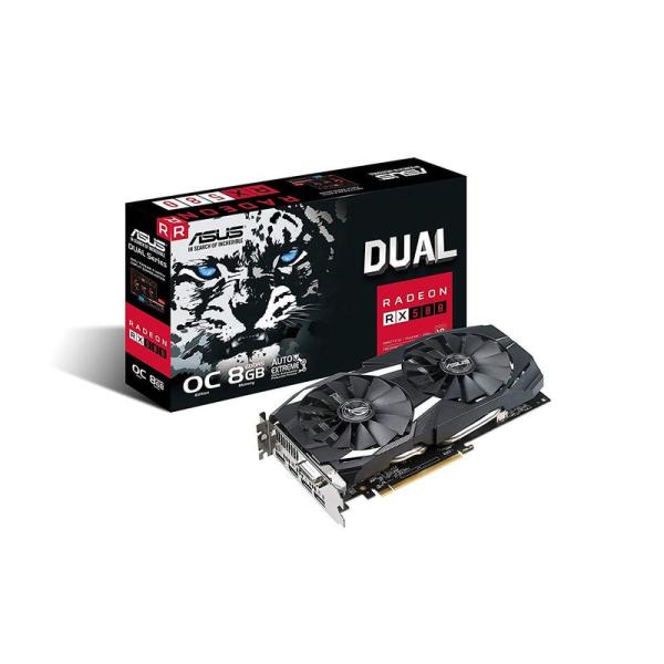 ASUS AMD RX580搭載ビデオカード DUAL-RX580-O8G: 商品のタイトル【中古品】(中古品)＝使用済み中古品です。画像の商品はサンプル画像です。実際に届く商品と異なりますのでご了承下さいませ。※中古品のため、商品のコンデ...