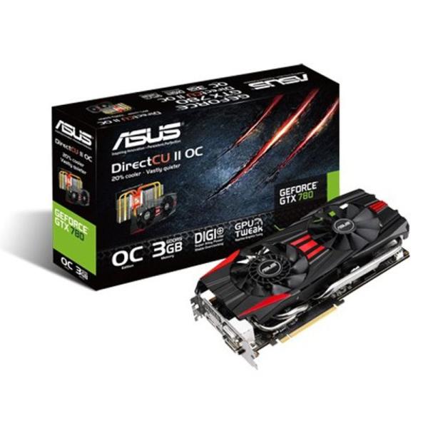 ASUSTeK NVIDIA GTX780チップセット オリジナルFAN「DirectCuII」搭載グラフィックカード GTX780-DC2: 商品のタイトル【中古品】(中古品)＝使用済み中古品です。画像の商品はサンプル画像です。実際に届く...