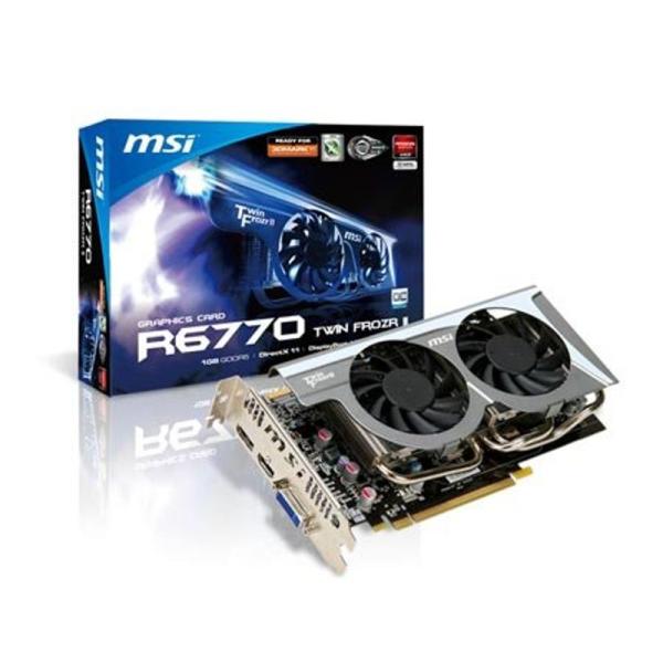 MSI Computer ビデオカード AMD Radeon HD 6770/PCI Express x16/1024MB R6770 Tw: 商品のタイトル【中古品】(中古品)＝使用済み中古品です。画像の商品はサンプル画像です。実際に届く...