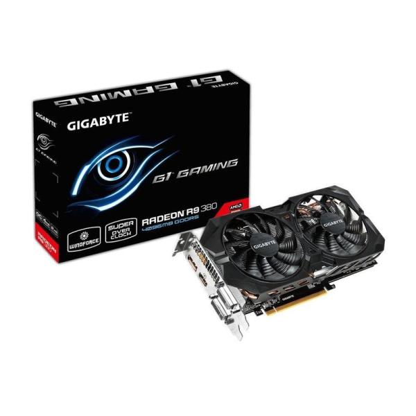 Gigabyte AMD R9 380 256 Bit GDDR5 4GB 2xDVI/HDMI/DP G1 Gaming Graphics: 商品のタイトル【中古品】(中古品)＝使用済み中古品です。画像の商品はサンプル画像です。実際に届く...