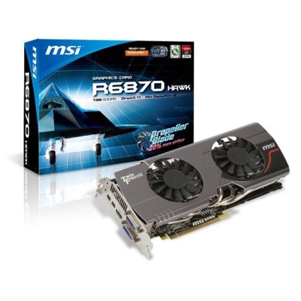 MSI ATI Radeon HD6870 1GB DDR5 2DVI/HDMI/2x Mini DisplayPort PCI-Expre: 商品のタイトル【中古品】(中古品)＝使用済み中古品です。画像の商品はサンプル画像です。実際に届く...