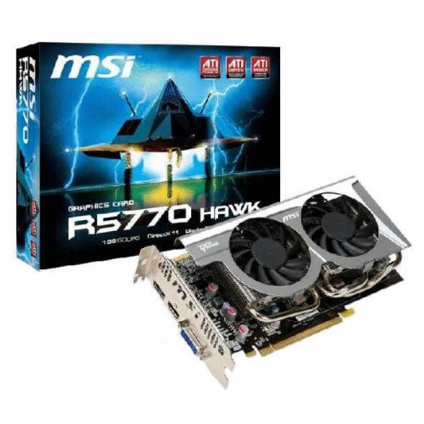 新しいMSI ATI Radeon r5770?Hawk 1?GB ddr5?DVI / HDMI / DisplayPort PCI - : 商品のタイトル【中古品】(中古品)＝使用済み中古品です。画像の商品はサンプル画像です。実際に届く...