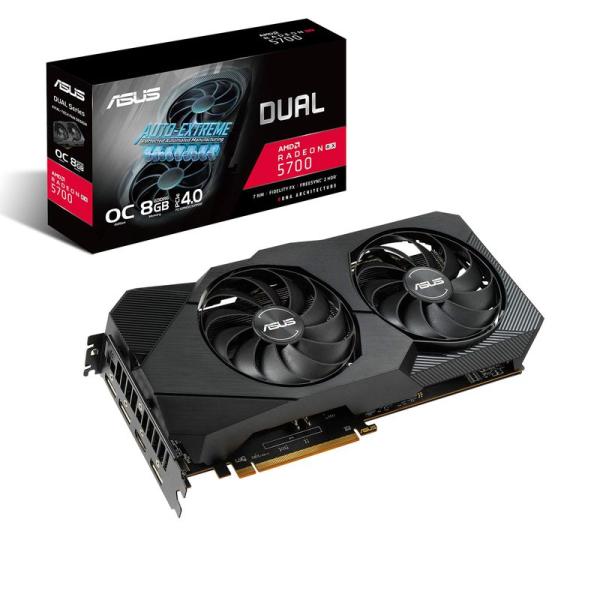 ASUS AMD RX 5700搭載 デュアルファンモデル 8G DUAL-RX5700-O8G-EVO: 商品のタイトル【中古品】(中古品)＝使用済み中古品です。画像の商品はサンプル画像です。実際に届く商品と異なりますのでご了承下さいませ...