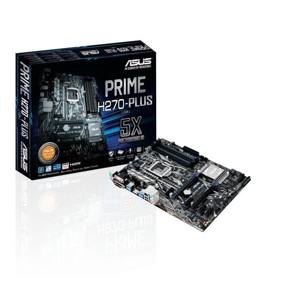 ASUSTeK Intel H270搭載 マザーボード LGA1151対応 PRIME H270-PLUS ATX: 商品のタイトル【中古品】(中古品)＝使用済み中古品です。画像の商品はサンプル画像です。実際に届く商品と異なりますのでご了承...