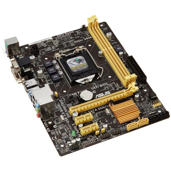 ASUSTeK Intel H81搭載 マザーボード LGA1150対応 H81M-E microATX: 商品のタイトル【中古品】(中古品)＝使用済み中古品です。画像の商品はサンプル画像です。実際に届く商品と異なりますのでご了承下さいませ...