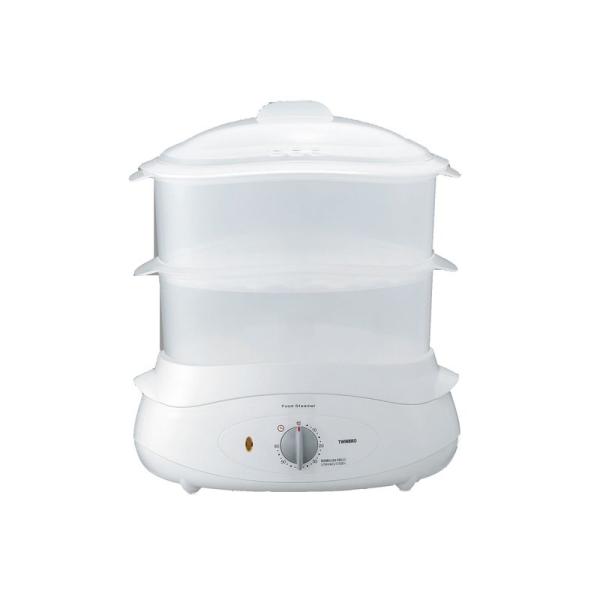 ツインバード 蒸し器 フードスチーマー ホワイト SP-4138W: 商品のタイトル【中古品】(中古品)＝使用済み中古品です。画像の商品はサンプル画像です。実際に届く商品と異なりますのでご了承下さいませ。※中古品のため、商品のコンディション...