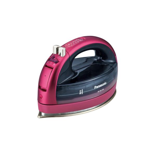 パナソニック コードレススチームWヘッドアイロン ピンク NI-WL704-P: 商品のタイトル【中古品】(中古品)＝使用済み中古品です。画像の商品はサンプル画像です。実際に届く商品と異なりますのでご了承下さいませ。※中古品のため、商品のコ...