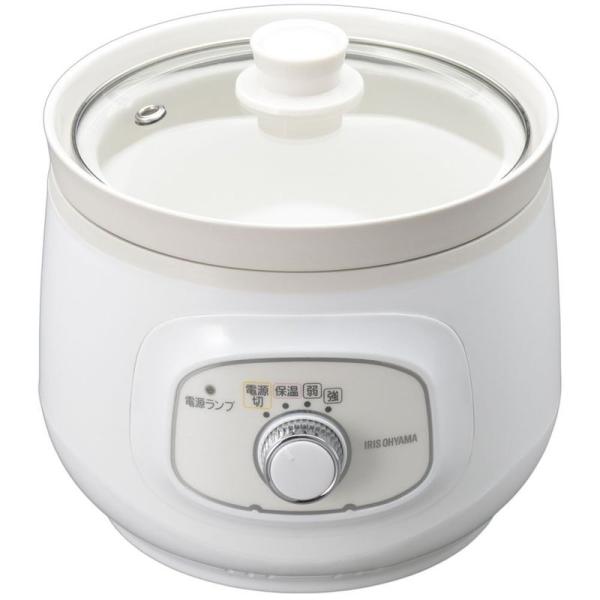 アイリスオーヤマ スロークッカー ホワイト PSC-20K-W: 商品のタイトル【中古品】(中古品)＝使用済み中古品です。画像の商品はサンプル画像です。実際に届く商品と異なりますのでご了承下さいませ。※中古品のため、商品のコンディション、ケ...