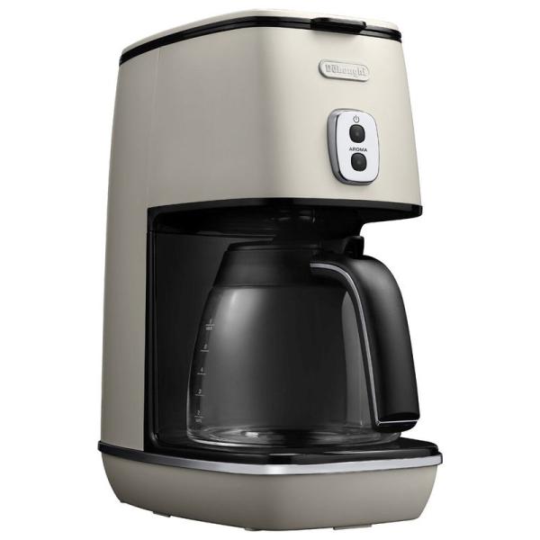 デロンギ(DeLonghi) ディスティンタコレクション ドリップコーヒーメーカー アロマモード搭載 ホワイト 6杯 ICMI011J-W: 商品のタイトル【中古品】(中古品)＝使用済み中古品です。画像の商品はサンプル画像です。実際に届く商...