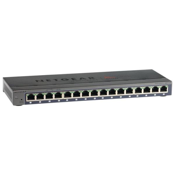 Netgear 16P Netgear GS116Ev2: 商品のタイトル【中古品】(中古品)＝使用済み中古品です。画像の商品はサンプル画像です。実際に届く商品と異なりますのでご了承下さいませ。※中古品のため、商品のコンディション、ケース、...