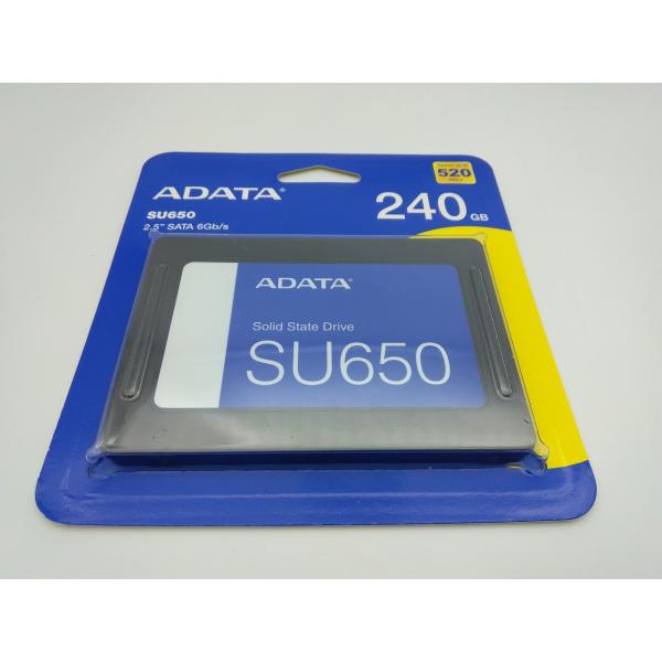 ADATA Technology Ultimate SU650 SSD 240GB ASU650SS-240GT-R: 商品のタイトル【中古品】(中古品)＝使用済み中古品です。画像の商品はサンプル画像です。実際に届く商品と異なりますのでご了...