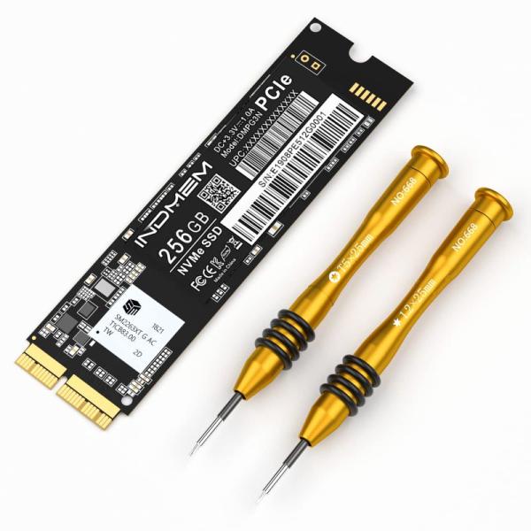 INDMEM NVMe PCIe SSD 256GB 3D TLC NAND フラッシュハードドライブ交換用 2013-2017中期 Mac: 商品のタイトル【中古品】(中古品)＝使用済み中古品です。画像の商品はサンプル画像です。実際に届く...