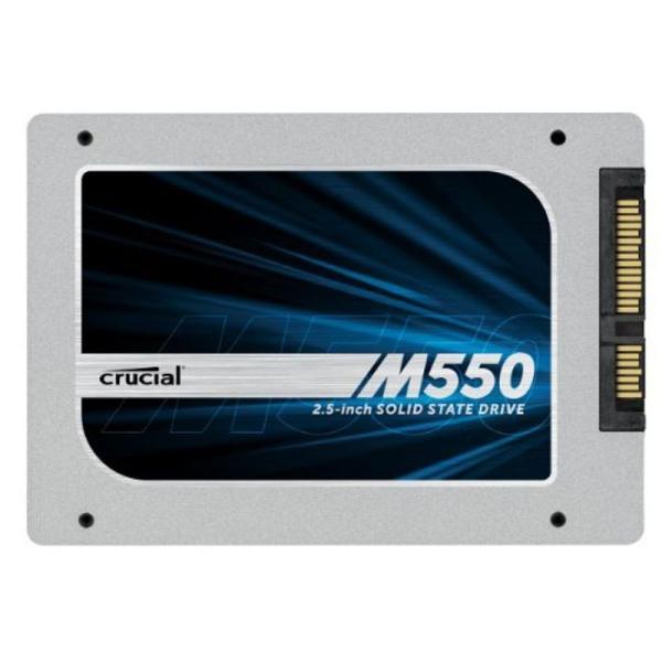 OLD MODEL Crucial M550 256GB SATA 2.5" 7mm (with 9.5mm adapter) Intern: 商品のタイトル【中古品】(中古品)＝使用済み中古品です。画像の商品はサンプル画像です。実際に届く...