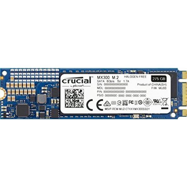 Crucial MX300 275GB M.2 (2280) Internal Solid State Drive - CT275MX300: 商品のタイトル【中古品】(中古品)＝使用済み中古品です。画像の商品はサンプル画像です。実際に届く...