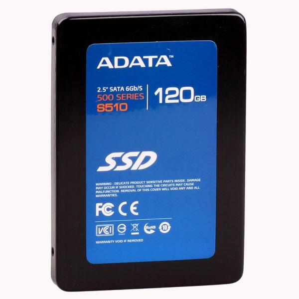 A-DATA Technology SSD SATAIII 120GB AS510S3-120GM-C: 商品のタイトル【中古品】(中古品)＝使用済み中古品です。画像の商品はサンプル画像です。実際に届く商品と異なりますのでご了承下さいませ。...