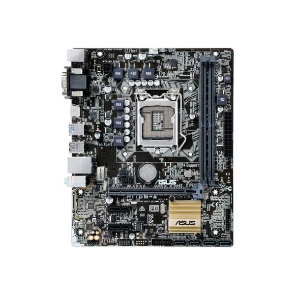 ASUSTeK Intel H110搭載 マザーボード LGA1151対応 H110M-A uATX: 商品のタイトル【中古品】(中古品)＝使用済み中古品です。画像の商品はサンプル画像です。実際に届く商品と異なりますのでご了承下さいませ。※...