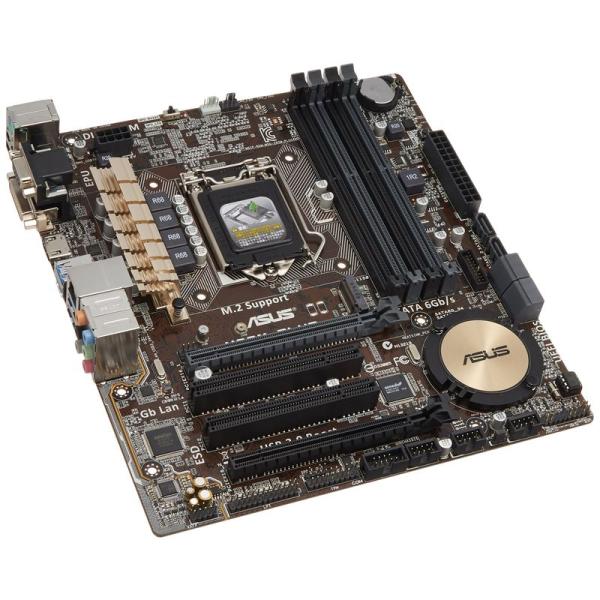 ASUSTeK Intel H97チップセット搭載マザーボード H97M-PLUS MATX: 商品のタイトル【中古品】(中古品)＝使用済み中古品です。画像の商品はサンプル画像です。実際に届く商品と異なりますのでご了承下さいませ。※中古品の...