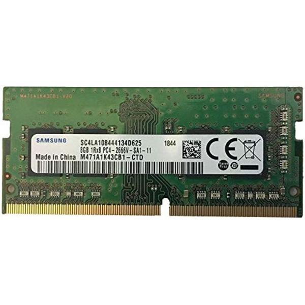 FMS Samsung 8gb Pc4 2666 So-Dimm メモリ用 M471A1K43DB1-CTD 交換用: 商品のタイトル【中古品】(中古品)＝使用済み中古品です。画像の商品はサンプル画像です。実際に届く商品と異なりますのでご了...