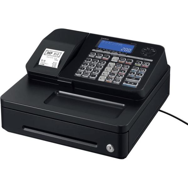 カシオ レジスター SR-S200-BK: 商品のタイトル【中古品】(中古品)＝使用済み中古品です。画像の商品はサンプル画像です。実際に届く商品と異なりますのでご了承下さいませ。※中古品のため、商品のコンディション、ケース、説明書等の付属品...