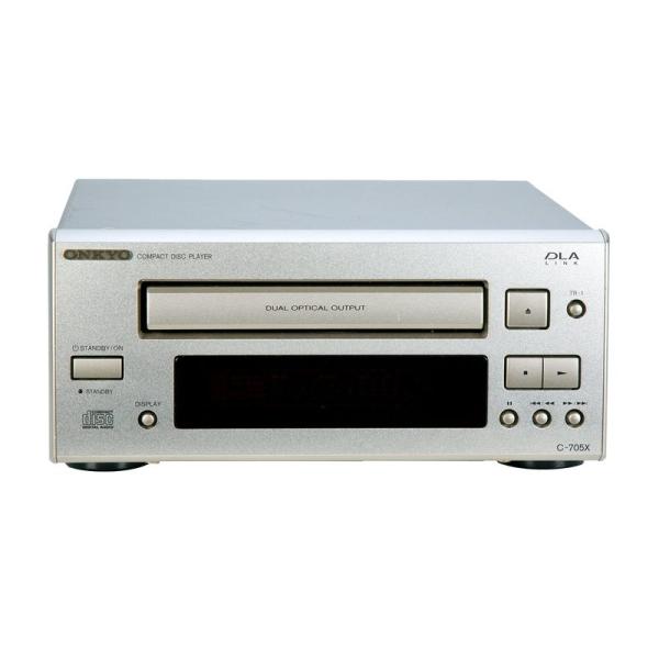 ONKYO オンキョー INTEC205 C-705 CDプレーヤー: 商品のタイトル【中古品】(中古品)＝使用済み中古品です。画像の商品はサンプル画像です。実際に届く商品と異なりますのでご了承下さいませ。※中古品のため、商品のコンディショ...