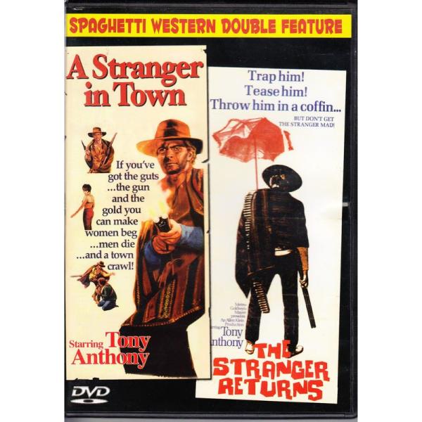 A STRANGER IN TOWN/THE STRANGER RETURNS: 商品のタイトル【中古品】(中古品)＝使用済み中古品です。画像の商品はサンプル画像です。実際に届く商品と異なりますのでご了承下さいませ。※中古品のため、商品のコ...