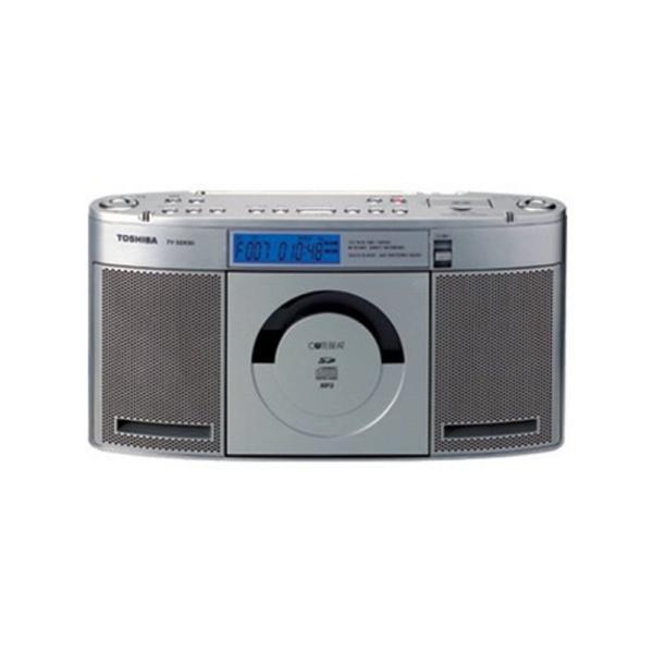 TOSHIBA SD/CDラジオ CUTEBEAT シルバー TY-SDX50(S): 商品のタイトル【中古品】(中古品)＝使用済み中古品です。画像の商品はサンプル画像です。実際に届く商品と異なりますのでご了承下さいませ。※中古品のため、商...