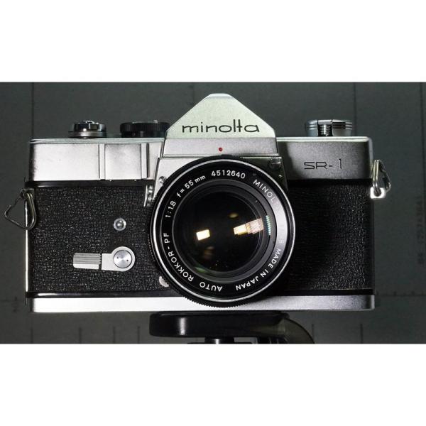 Minolta SR-1 55mmF1.7付き: 商品のタイトル【中古品】(中古品)＝使用済み中古品です。画像の商品はサンプル画像です。実際に届く商品と異なりますのでご了承下さいませ。※中古品のため、商品のコンディション、ケース、説明書等の...
