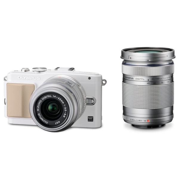 OLYMPUS ミラーレス一眼 PEN Lite E-PL5 ダブルズームキット ホワイト E-PL5 DZKIT WHT: 商品のタイトル【中古品】(中古品)＝使用済み中古品です。画像の商品はサンプル画像です。実際に届く商品と異なりますの...